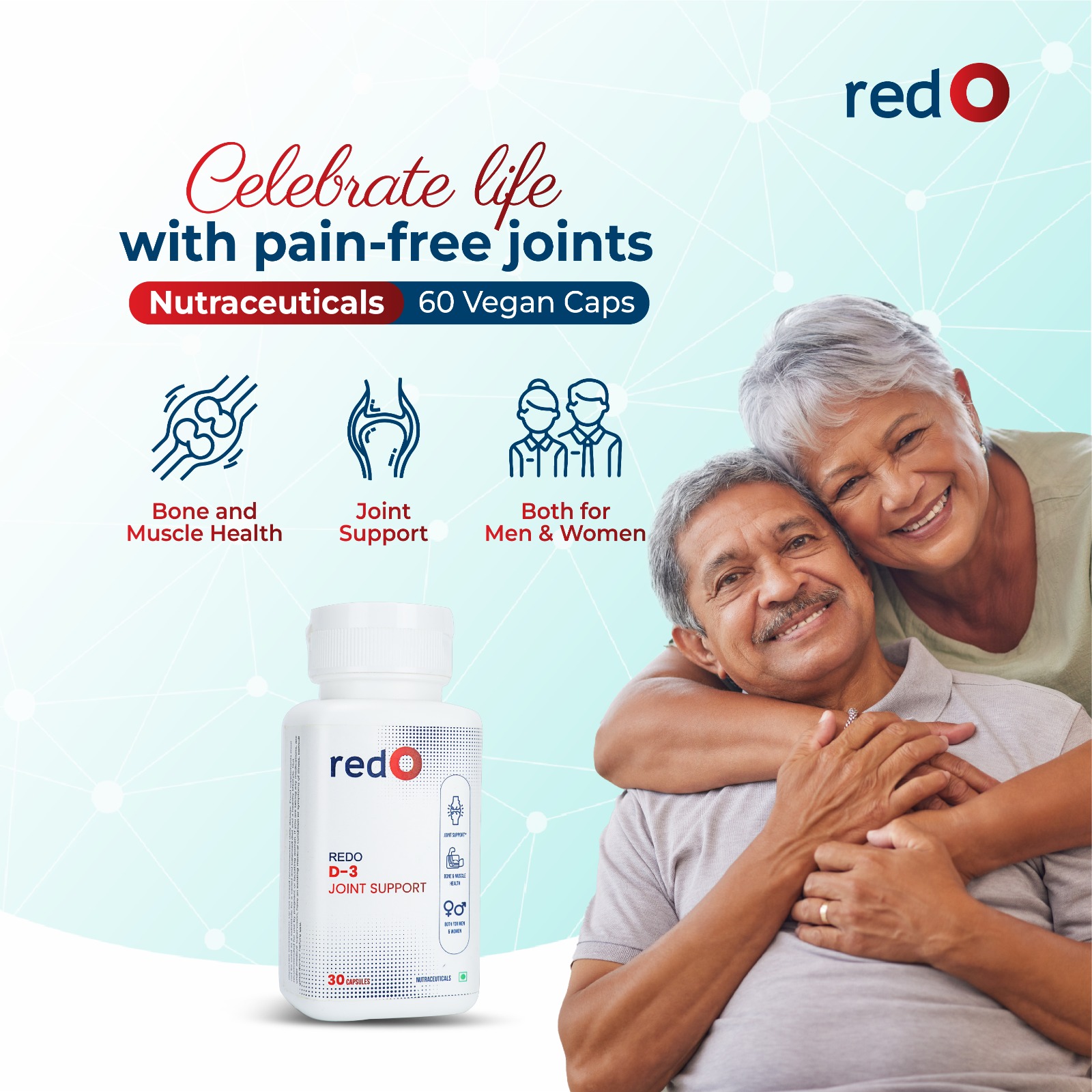 Calcium and joint support tablets Organic Online - RedO Care